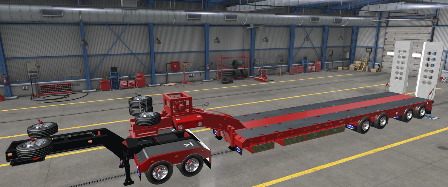 ATS Trailer Mods: Alsorts Of Heavy Haul Floats