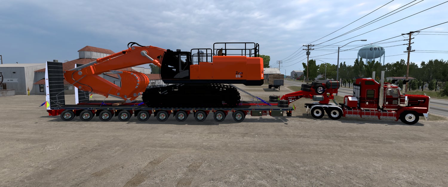 ATS Trailer Mods: Alsorts Of Heavy Haul Floats