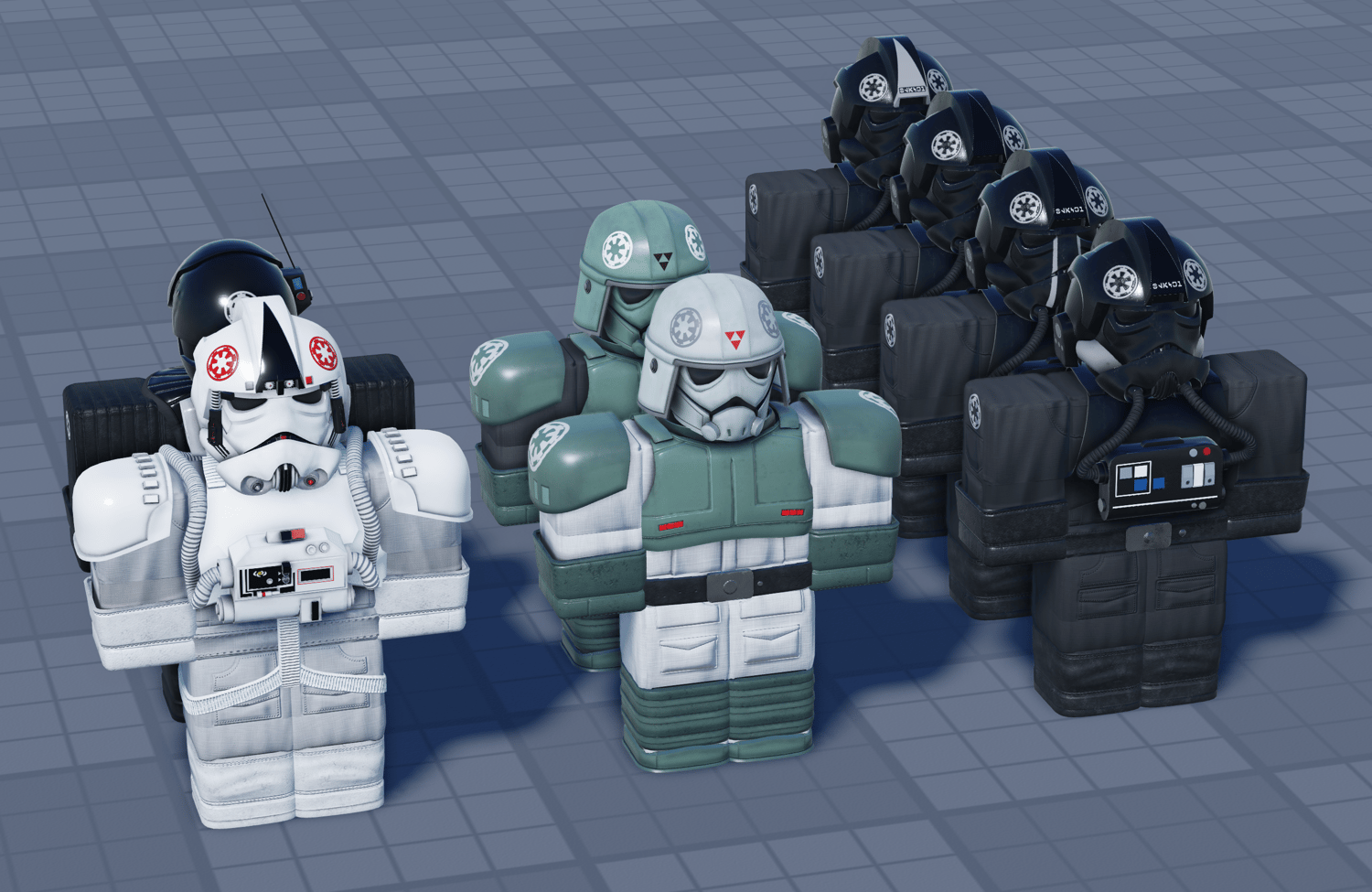 The Galactic Empire | DRIVERS AND PILOT MORPHS