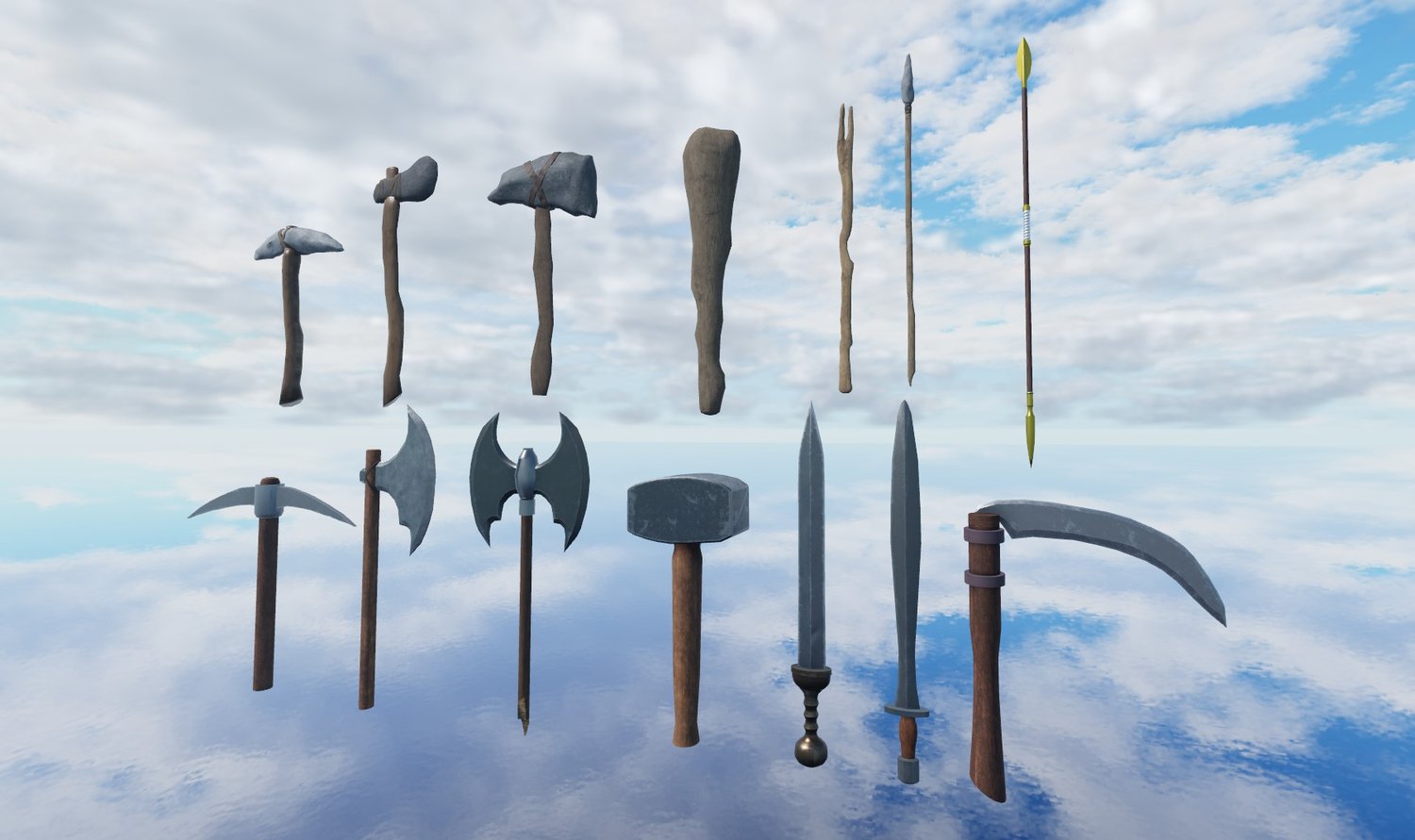 [LIMITED] Multi-Era Roblox Tools Assets Pack