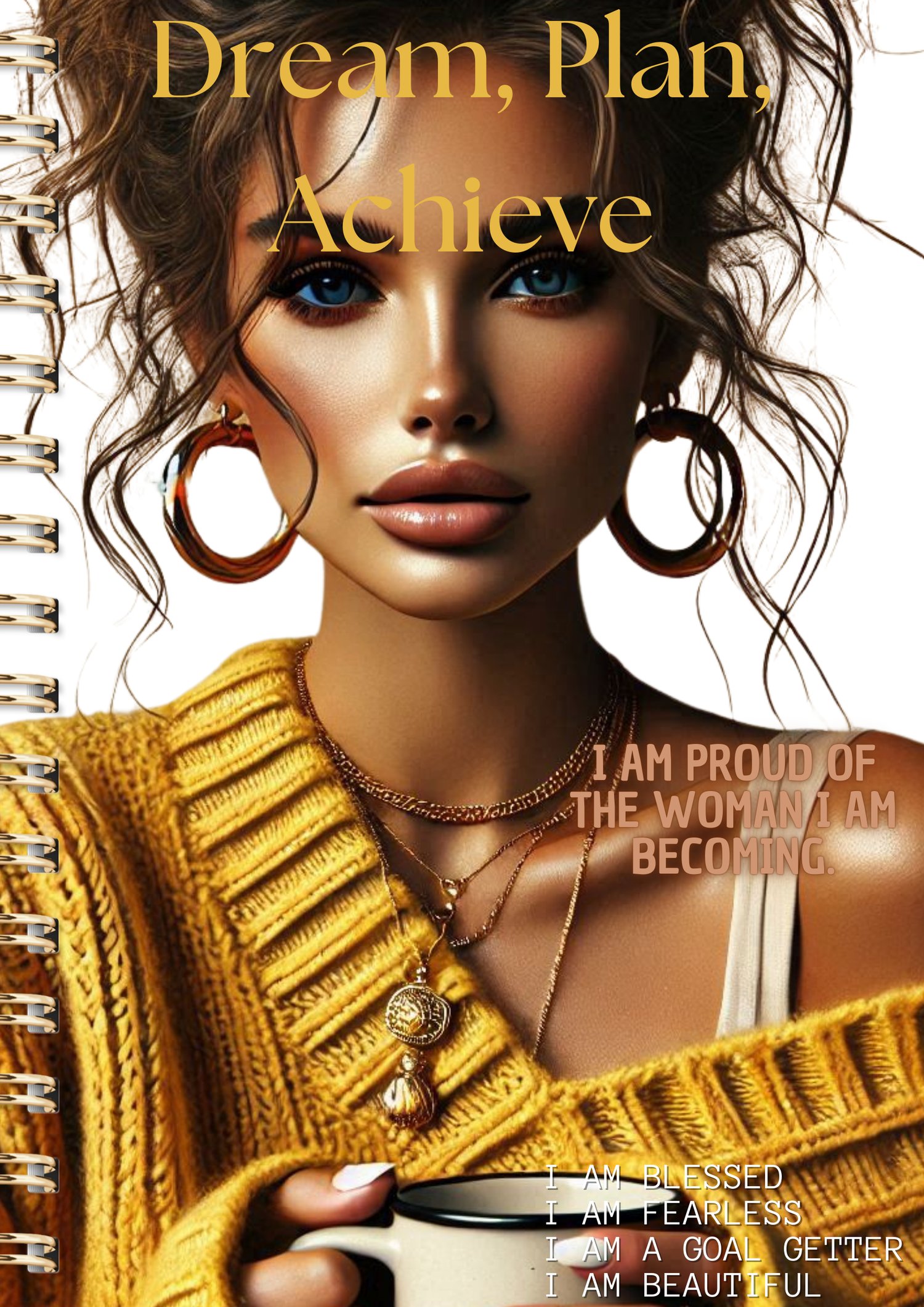 Dream, Plan Achieve Planner ipad, goodnotes, undated planner, boss girl ...