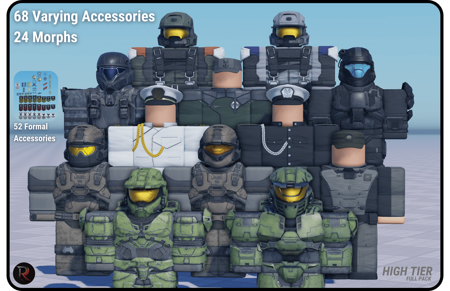 HALO MORPH PACK (HIGH TIER)