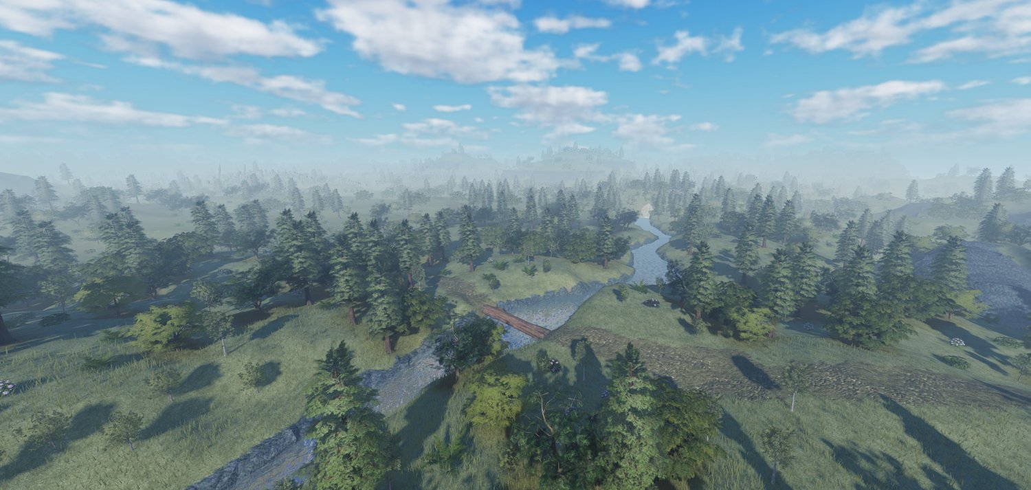 Large Realistic Valley Roblox Map