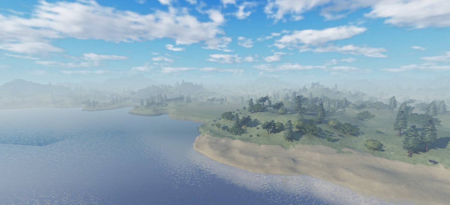 Large Realistic Valley Roblox Map