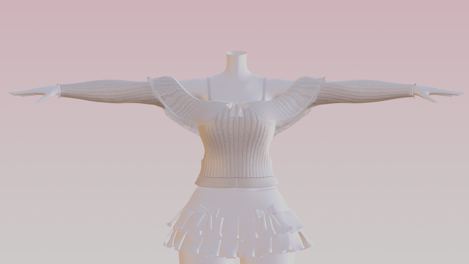 Knit Off-Shoulder Sweater [NITRO] - Payhip