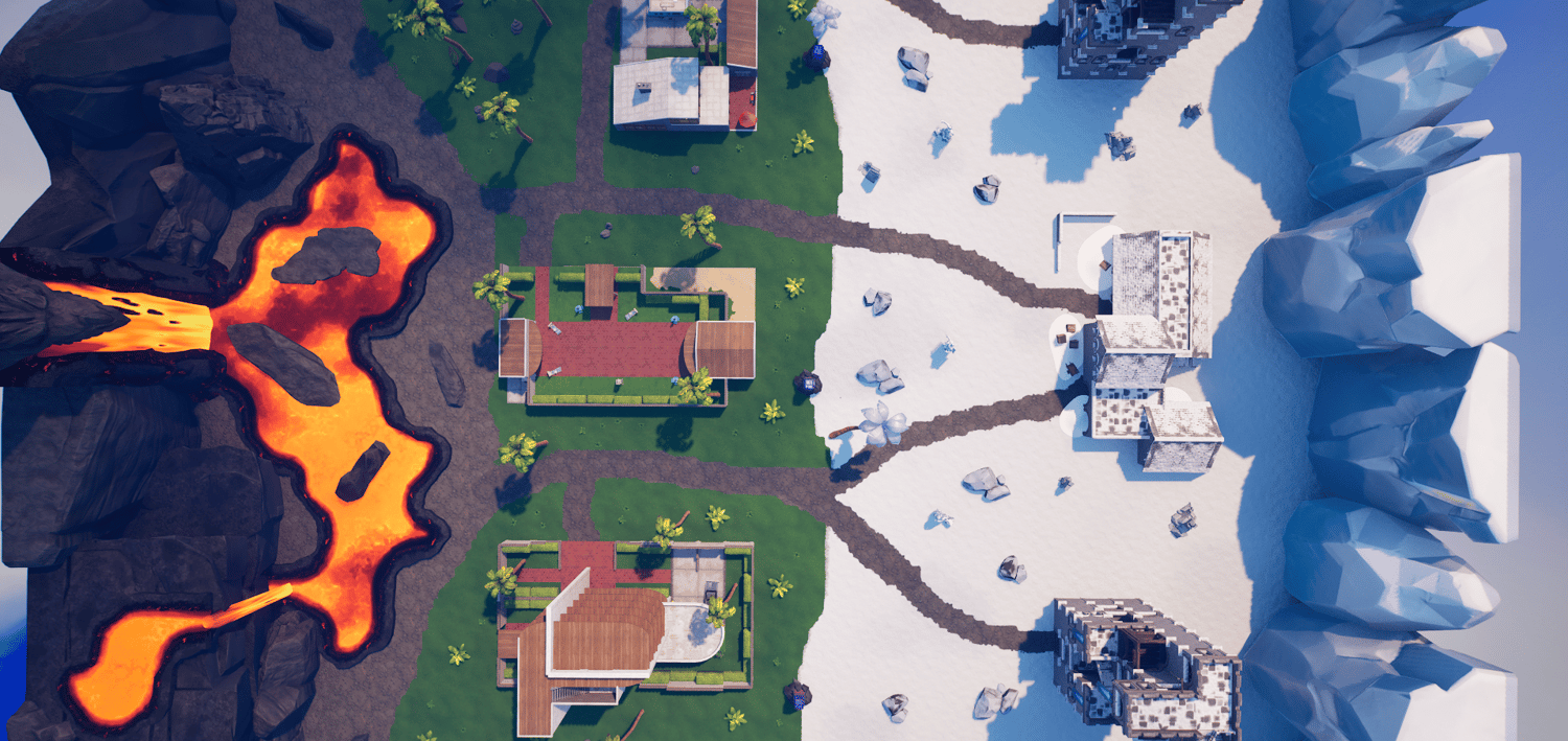 Fire and Ice Gungame UEFN map - Payhip