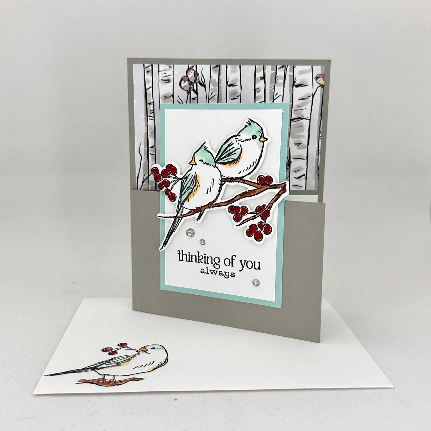 Winterly Tree Tops Stampin' Up! pdf tutorial - Payhip
