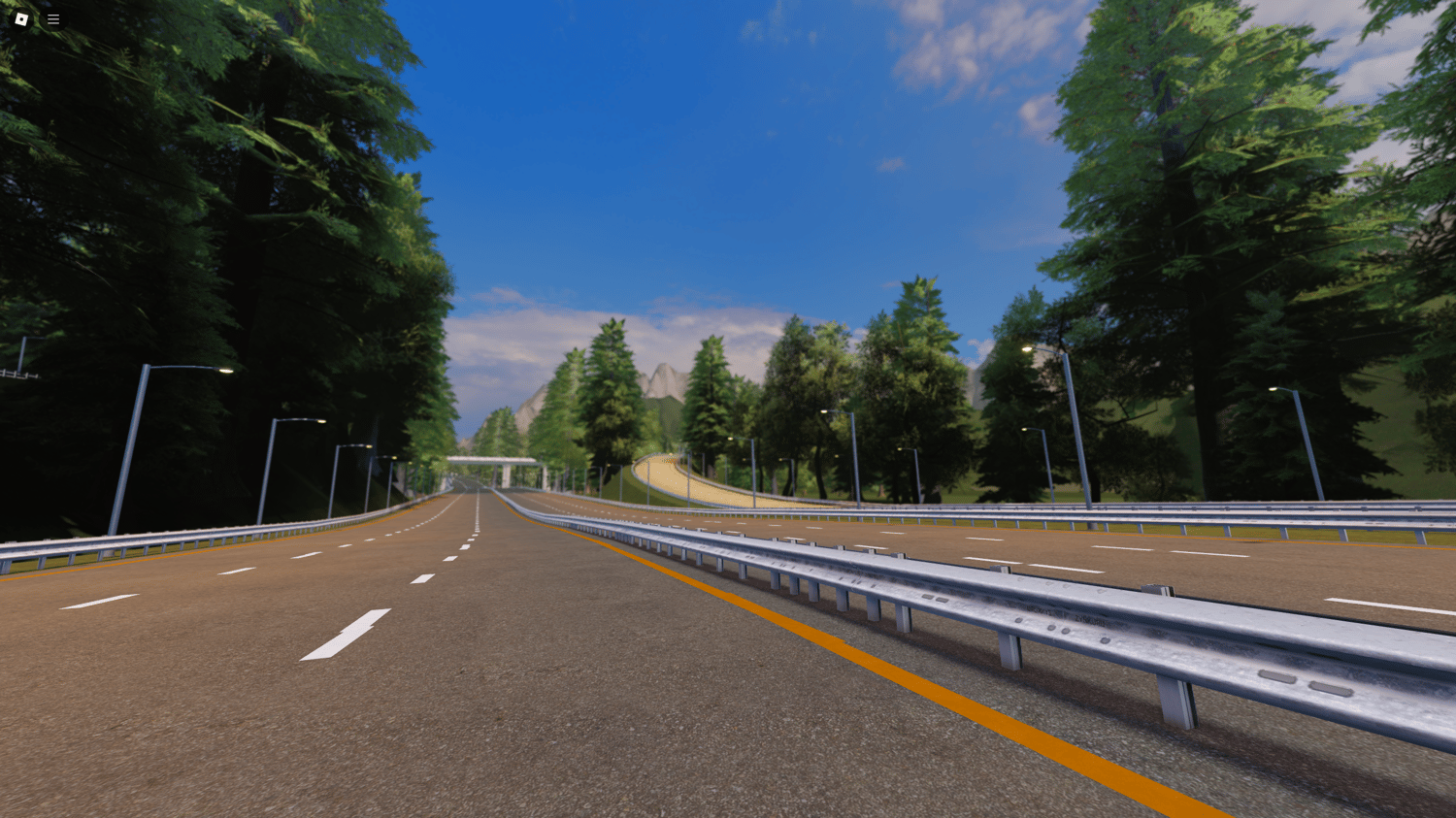 Complete Driving Game Map – Functional Highways Roblox