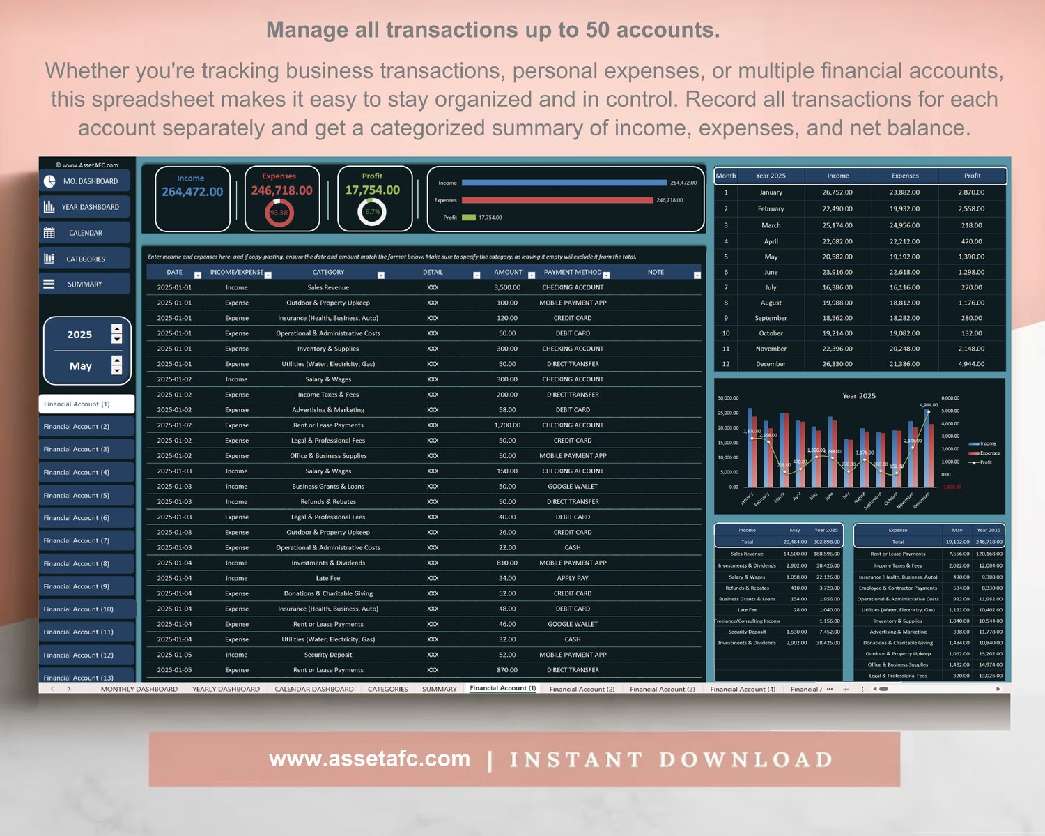 Asset AFC