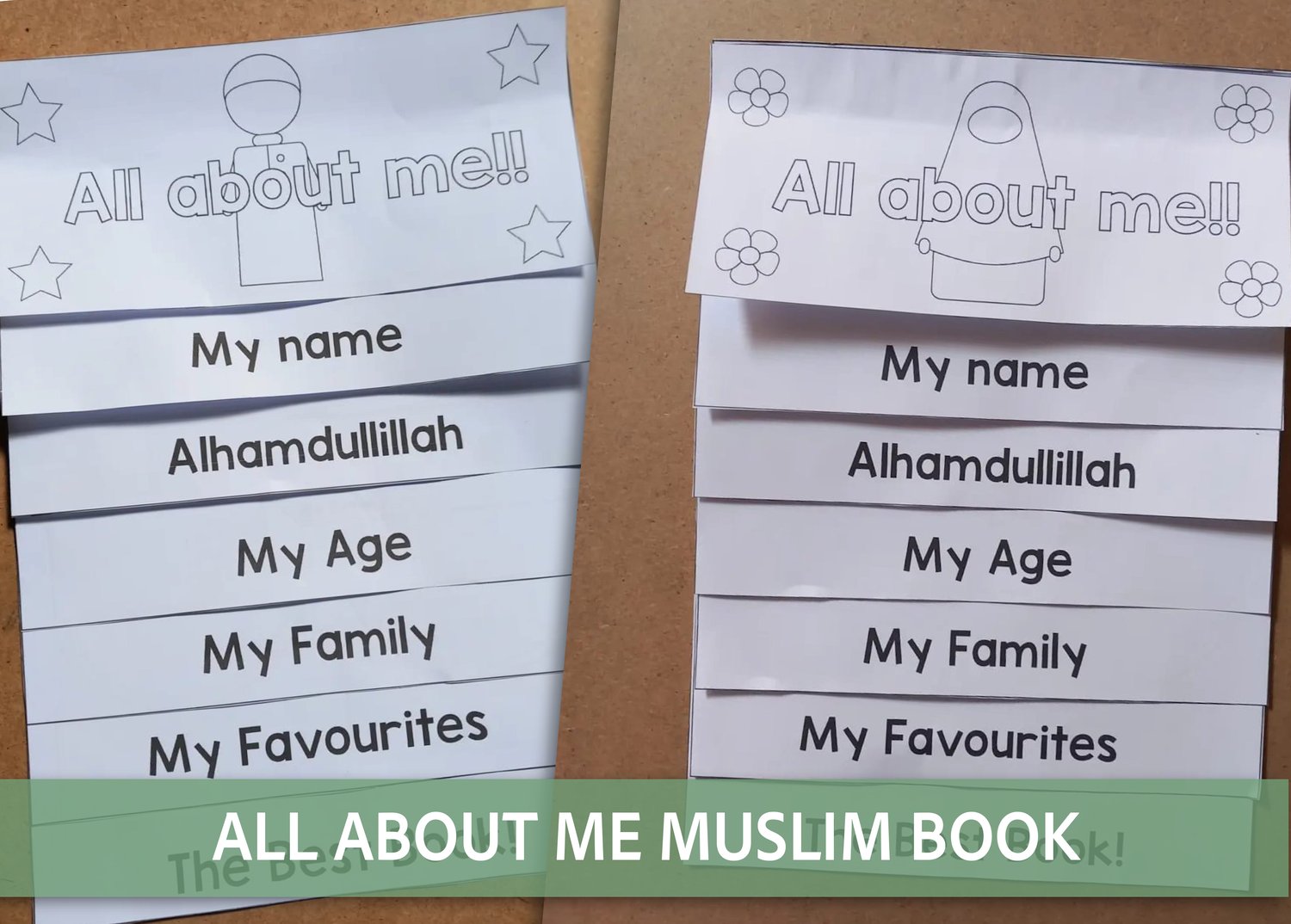 All about me flip book, EYFS, KS1, Preschool, Kindergarten, back to ...