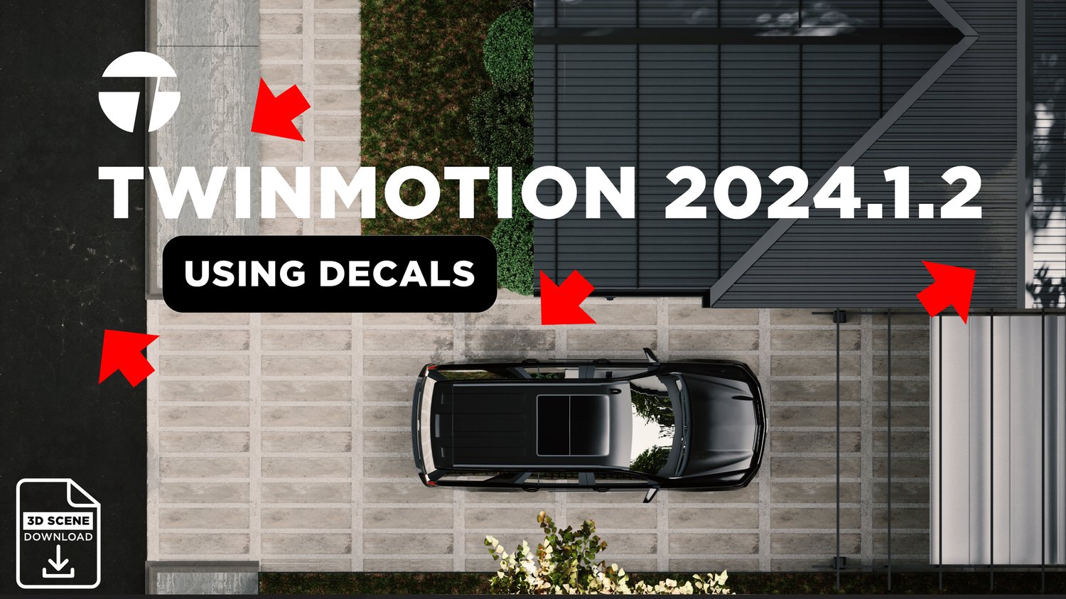 Master Twinmotion 2024.1.2 With Decals In This Easy-to-follow Tutorial!