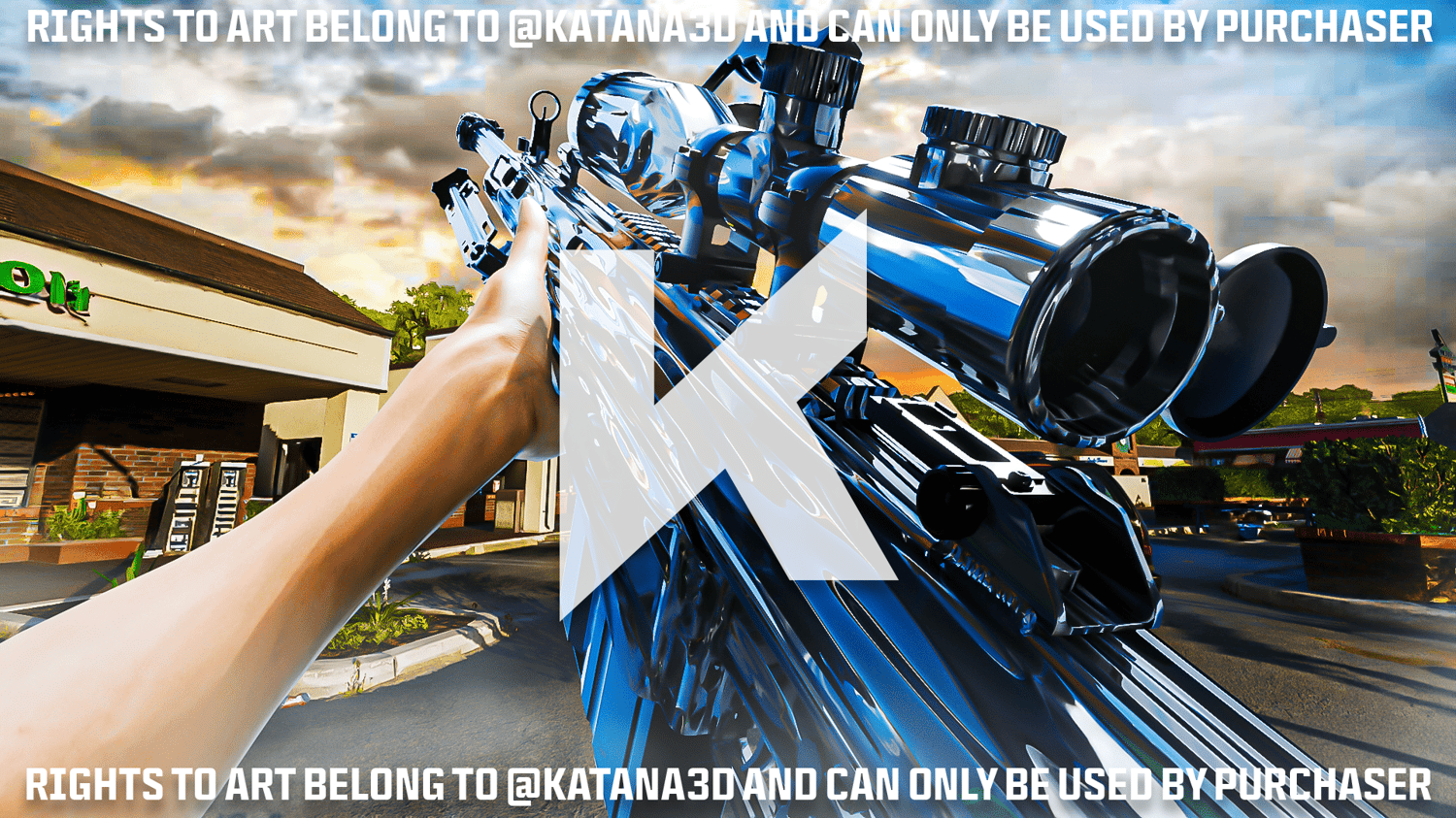 COD/BO6 Thumbnail - Obsidian AMR (Rebirth Multiplayer Versions) - Payhip