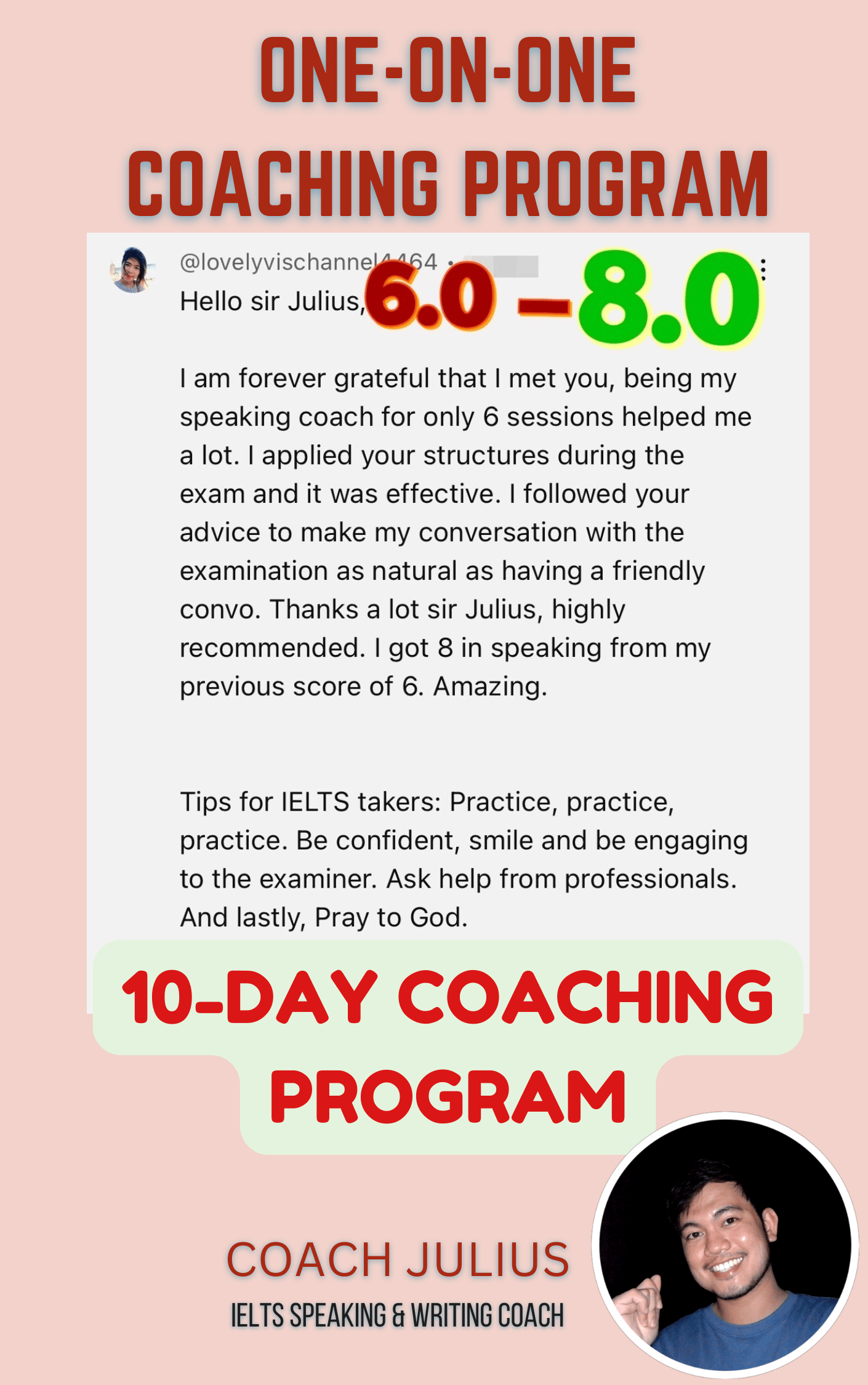 10-DAY One-on-one Coaching Program - Payhip