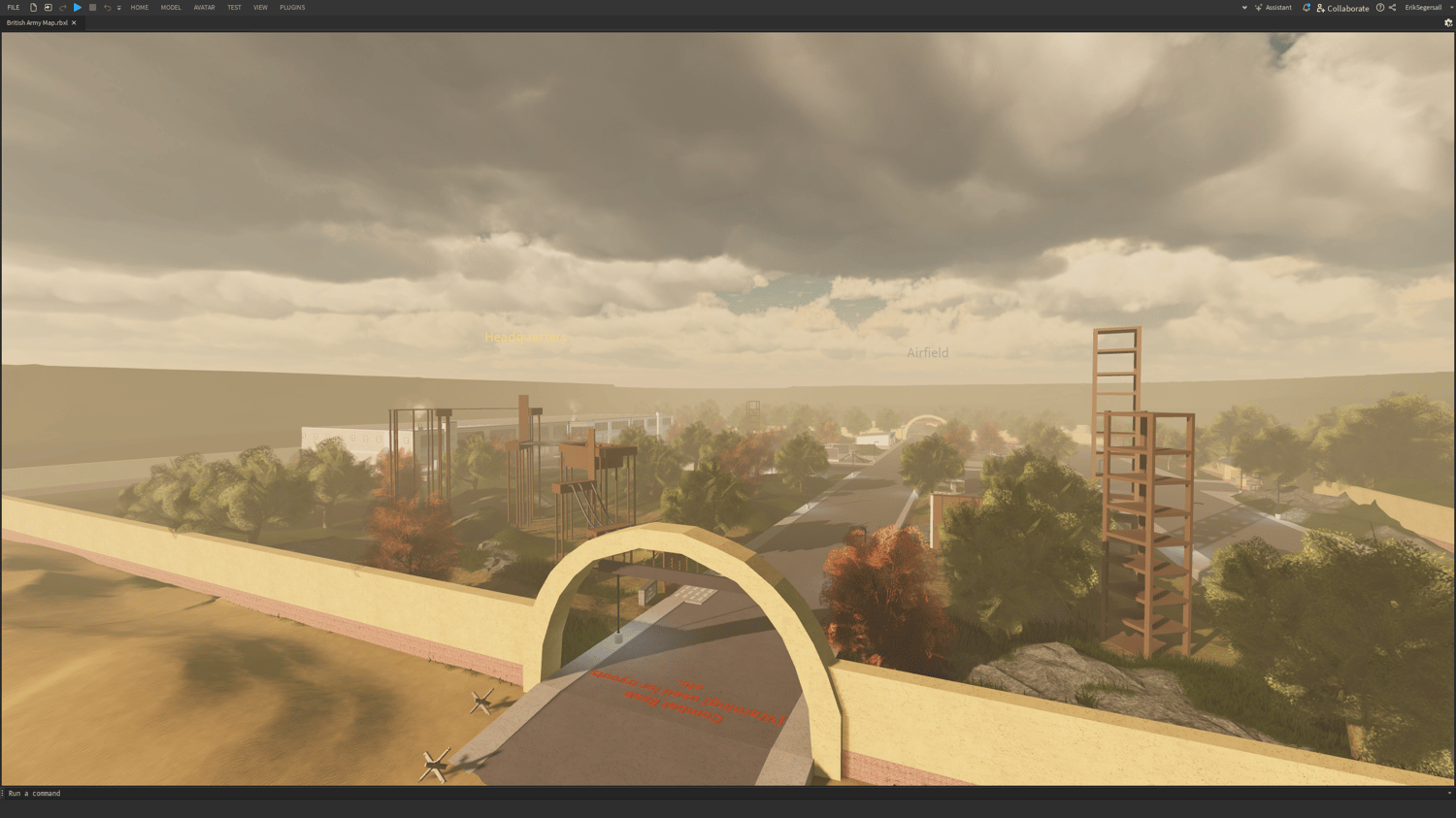 British Army Map – Large Detailed Military Roblox Ground