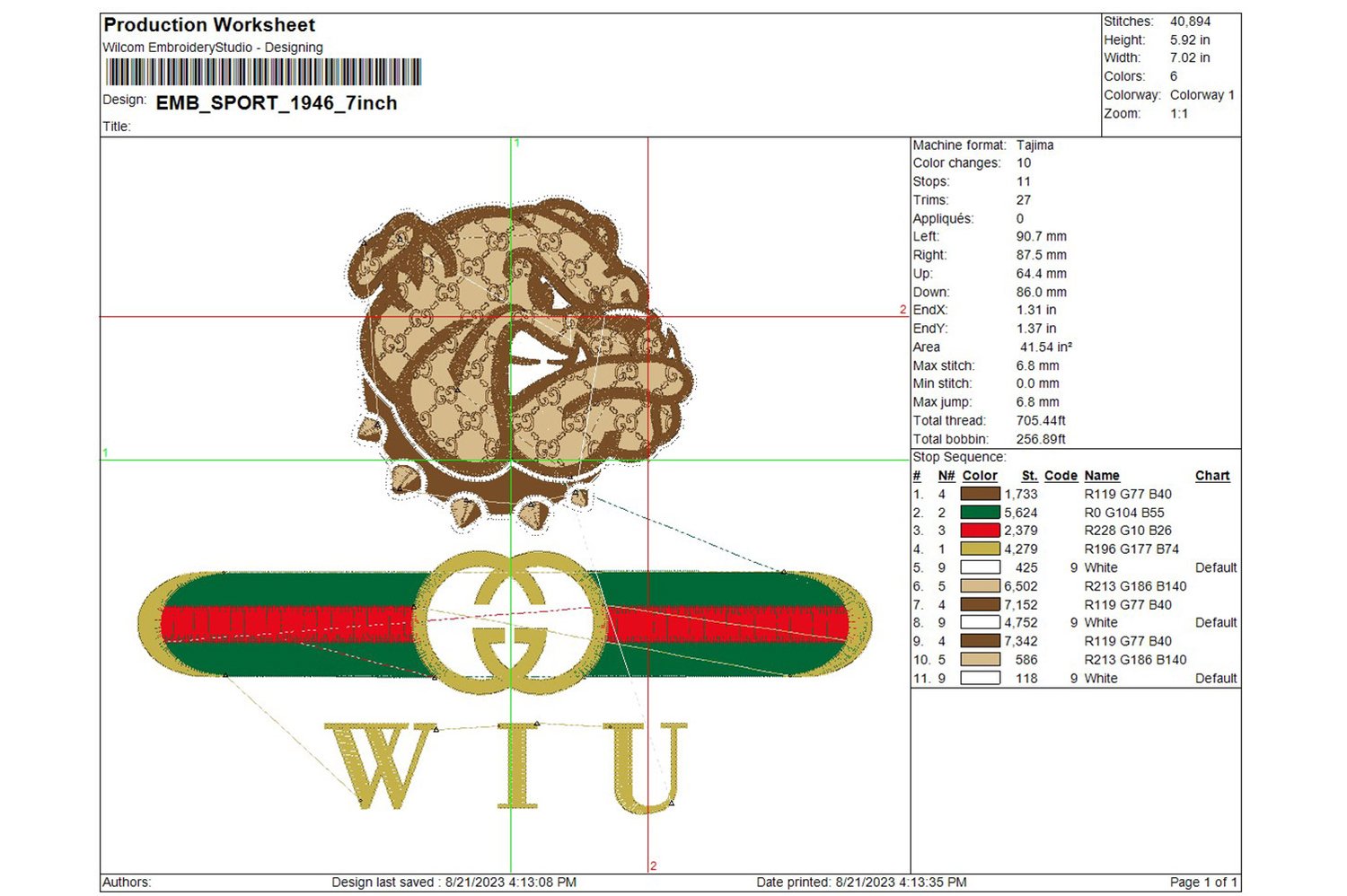 Gu.cci NCAA Western Illinois Leathernecks Embroidery Designs, NCAA ...
