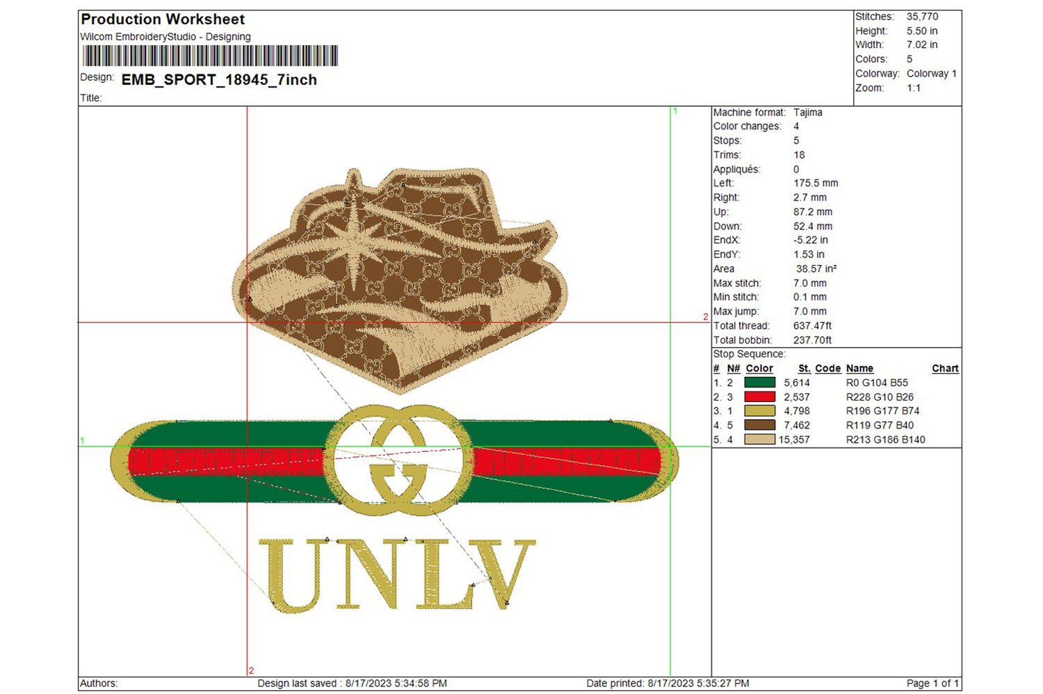 Gu.cci NCAA UNLV Rebel Embroidery Designs, NCAA UNLV College Football ...