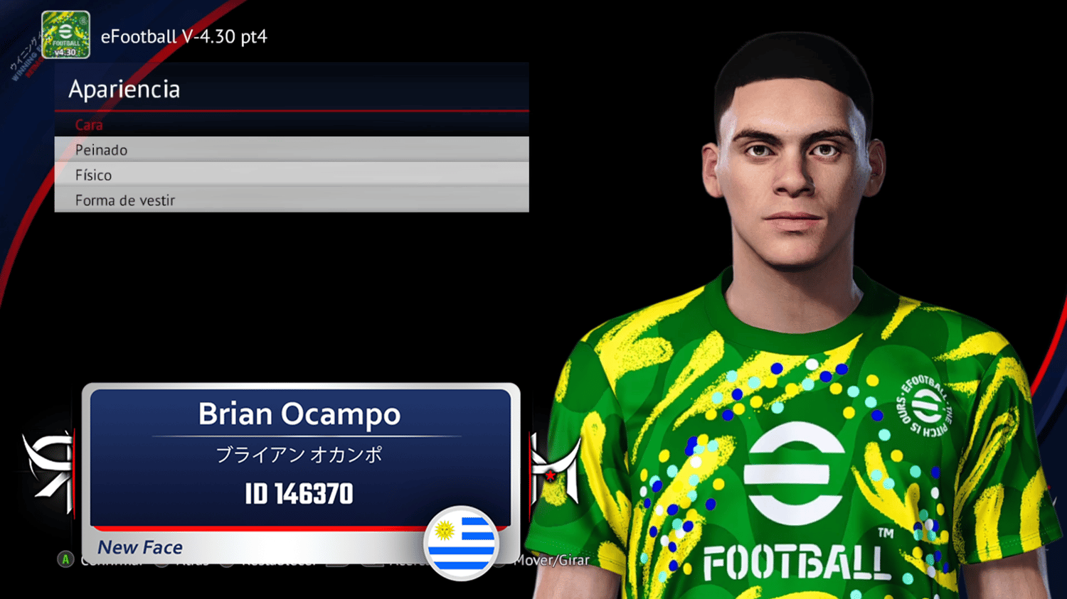 Brian Ocampo • eFootball v4.30 ID 146370 - Payhip