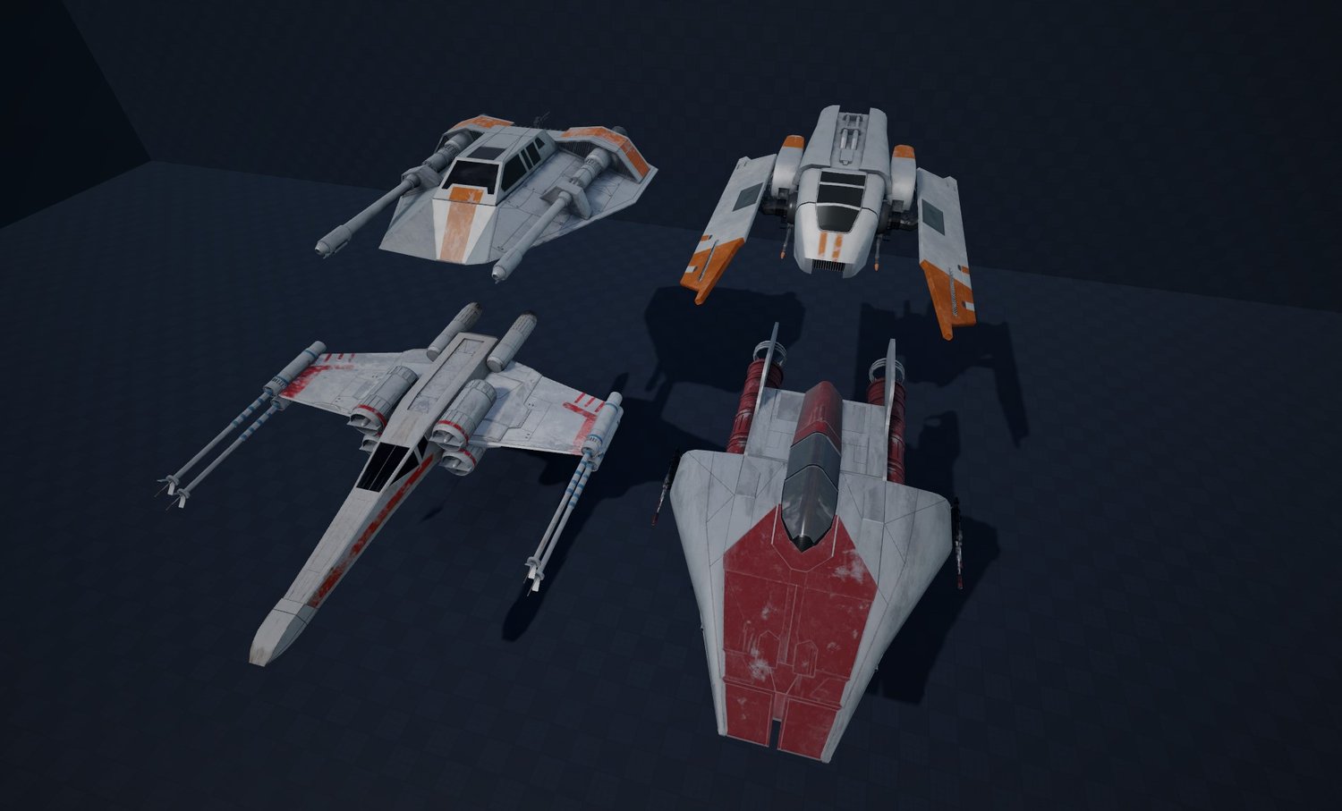 [CUSTOM] Roblox Sci-Fi Galactic Starfighters Pack