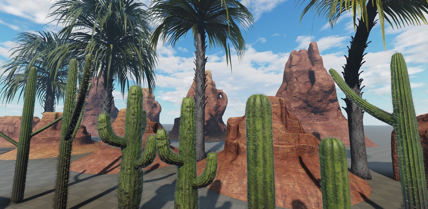 [Custom] Realistic Desert Roblox Nature Assets Pack
