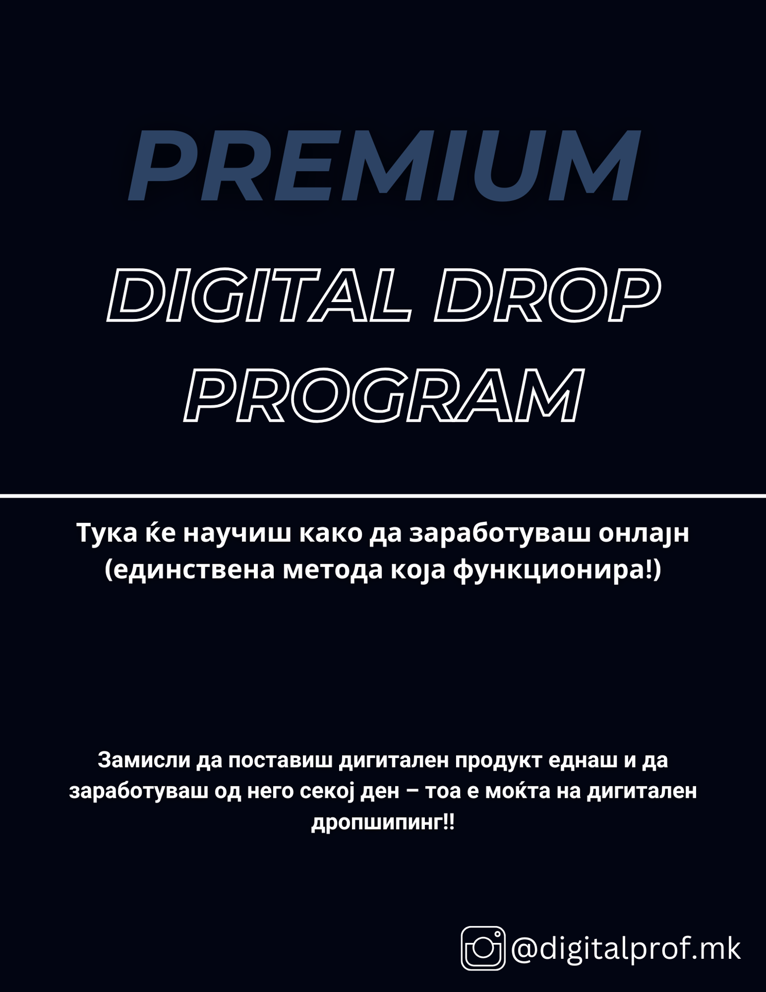 Premium Digital drop program - Payhip