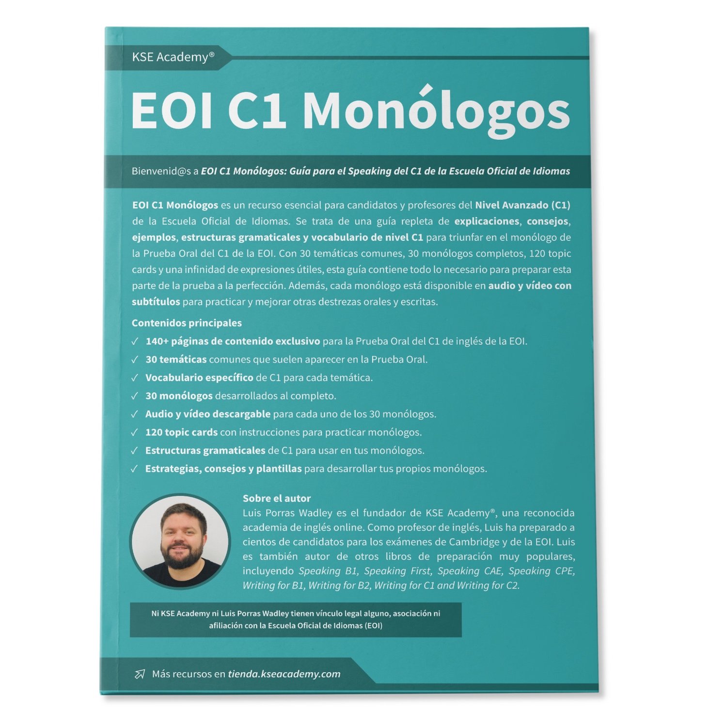 EOI C1 Monólogos: Guía para el Speaking del C1 de la Escuela Oficial de Idiomas