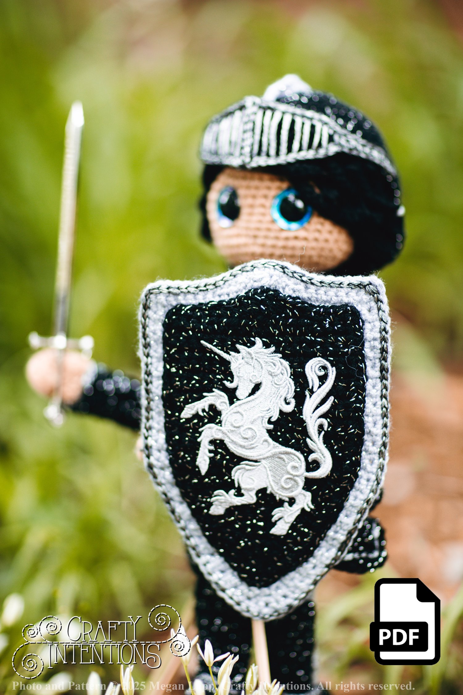 Doll Add-on: Knight Doll Crochet Pattern by Crafty Intentions ...