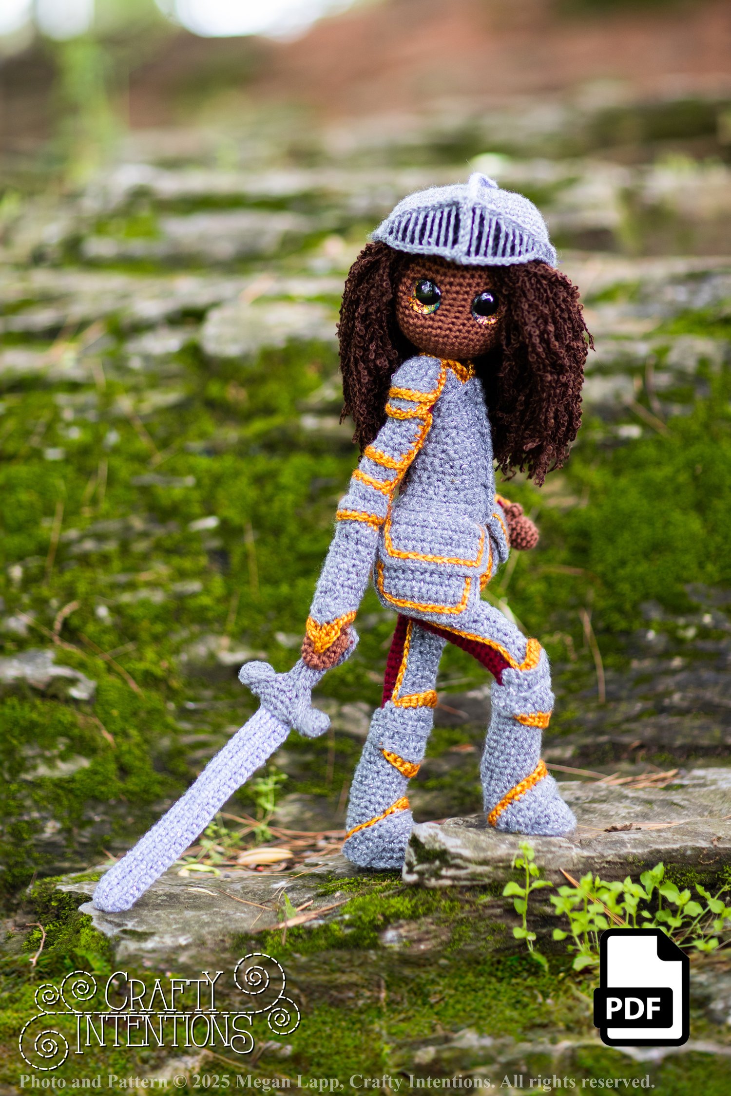 Doll Add-on: Knight Doll Crochet Pattern by Crafty Intentions ...