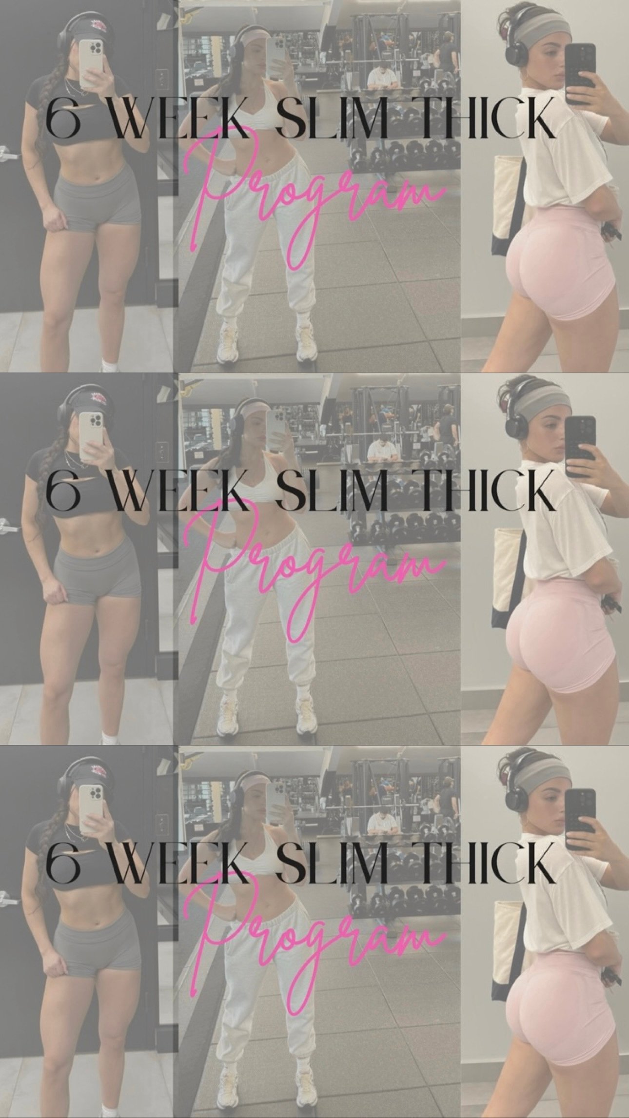 6 Week Slim Thick Program - Payhip