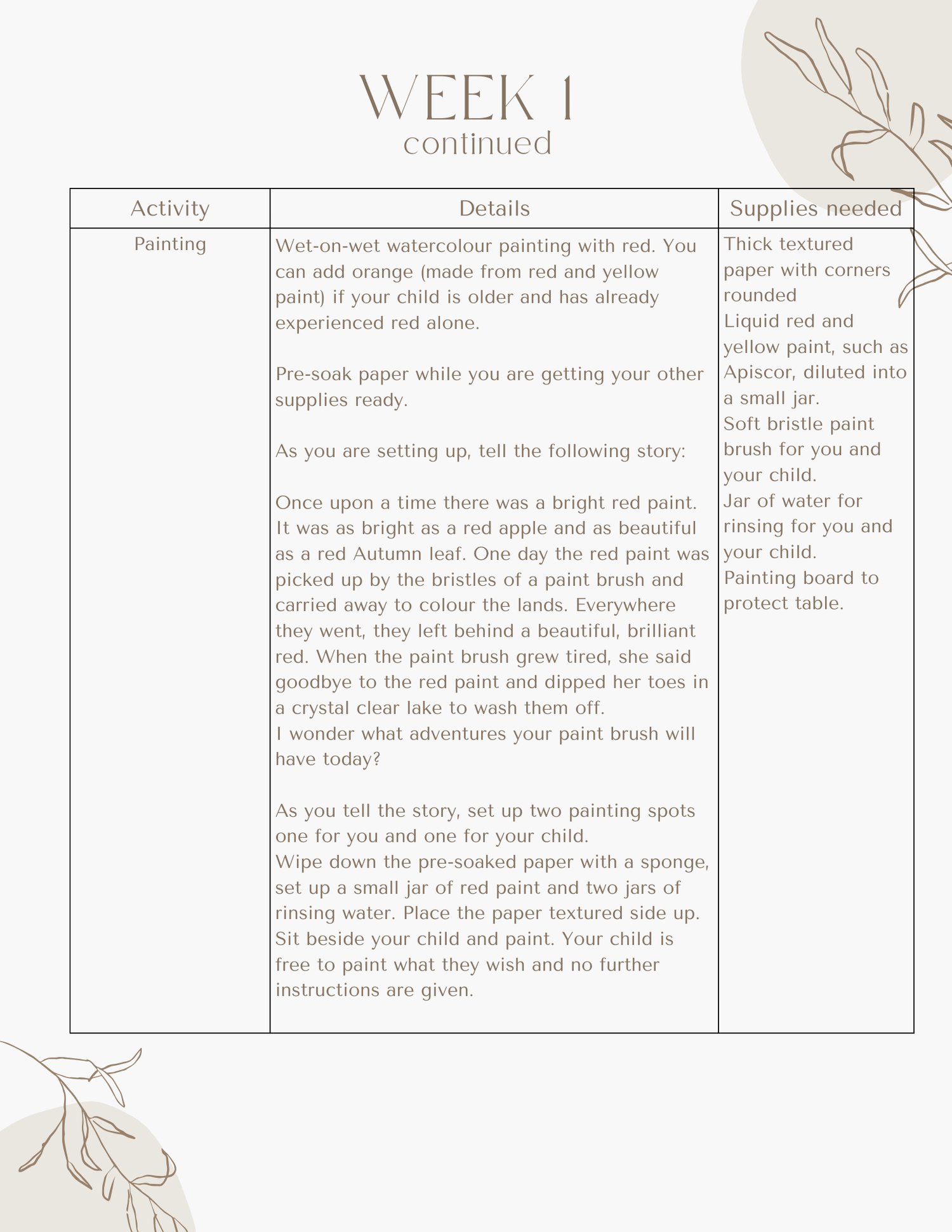 Autumn & Winter Curriculum & Time For Play Ebook - Payhip