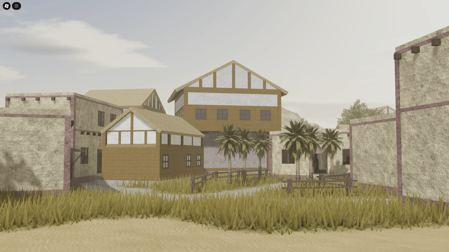 FREE Crusader Template – Desert Village for Roblox