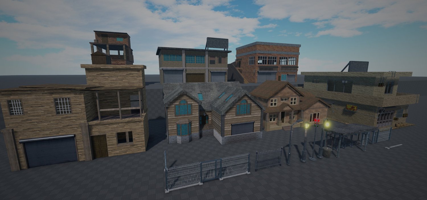 [EXCLUSIVE] Realistic Roblox Hood Suburban Building Pack