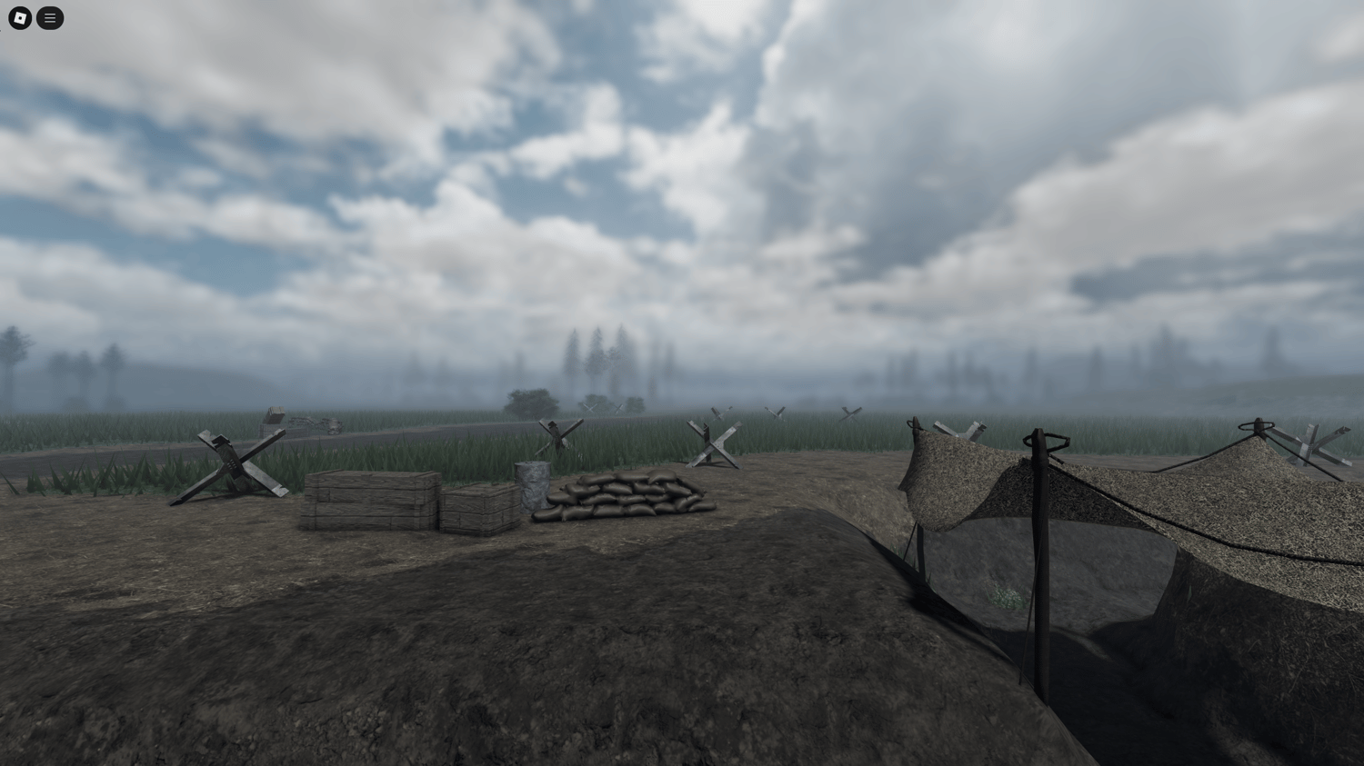 🌍 Normandy Outskirts – Realistic WW2 Map for Roblox