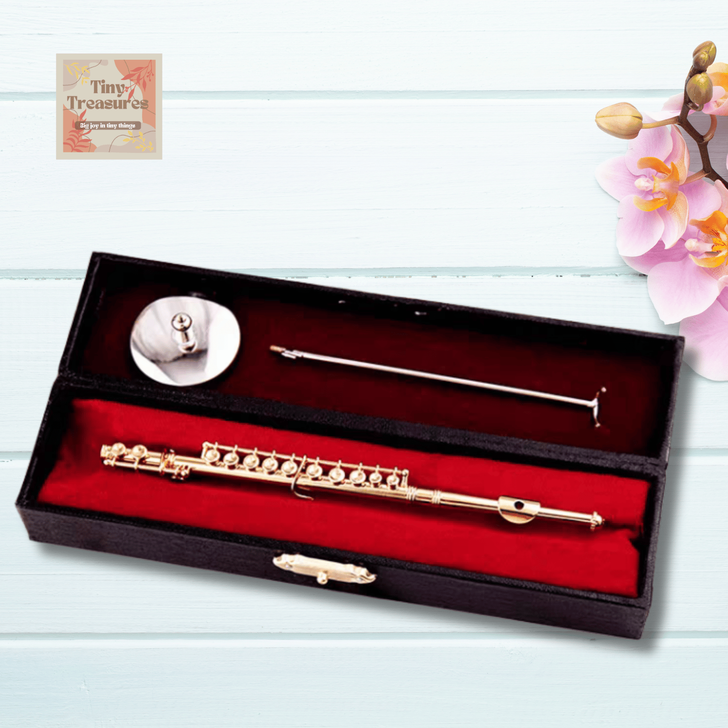 Miniature Flute Model – 3 Sizes (7.5cm / 14cm / 18cm) – Custom ...