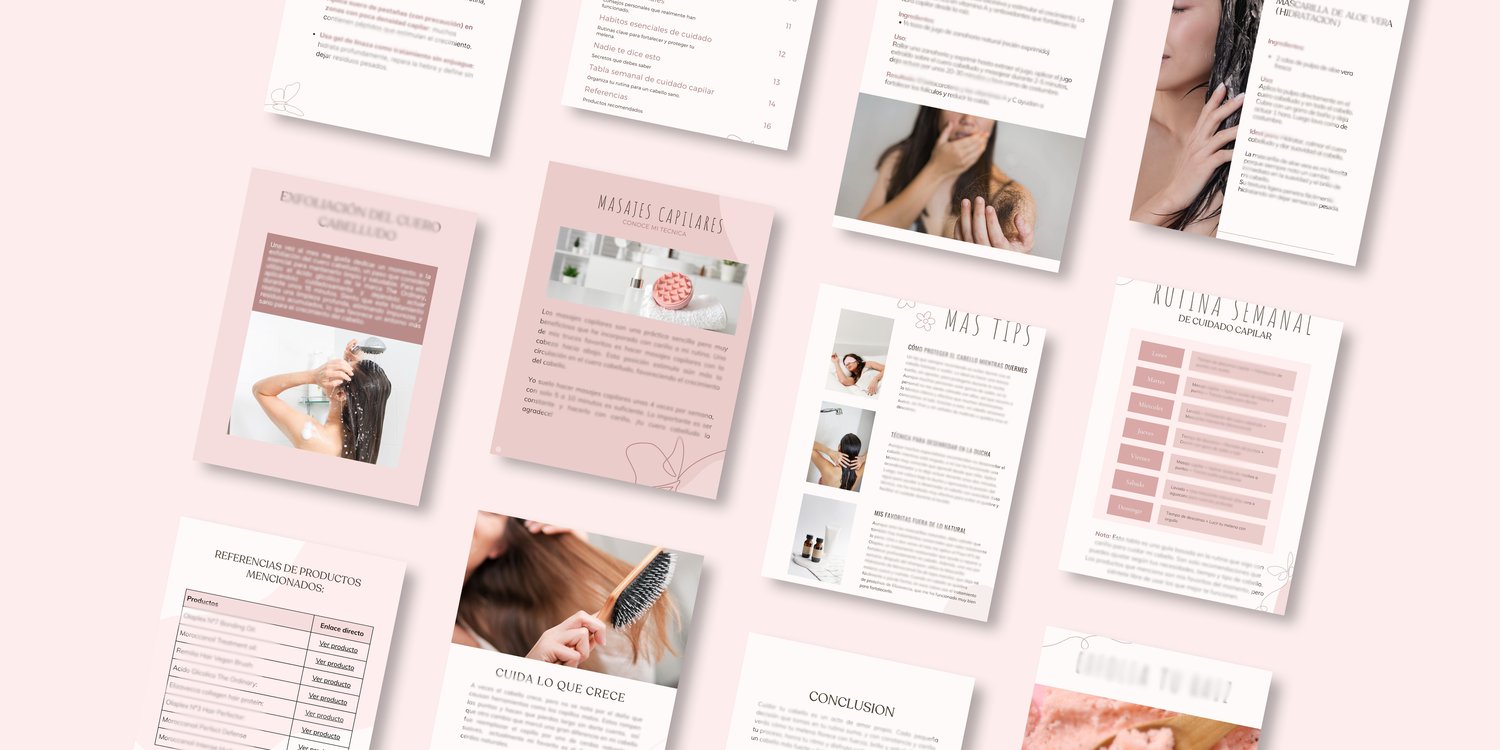 Guía Capilar: Mis Secretos para un Cabello Largo y Saludable - Payhip