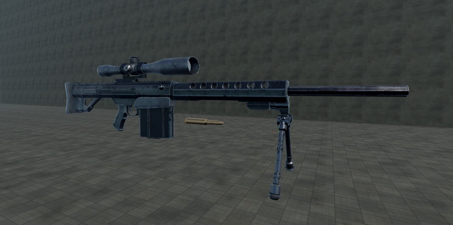 [LIMITED] Roblox M107 .50 Caliber Sniper Rifle [1/10]