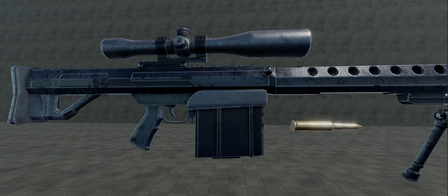 [LIMITED] Roblox M107 .50 Caliber Sniper Rifle [1/10]