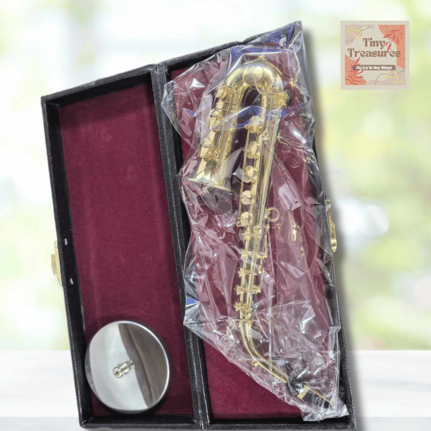 Miniature Saxophone Model – 1:12 & 1:6 Scale – 2 Sizes (16cm / 30cm ...