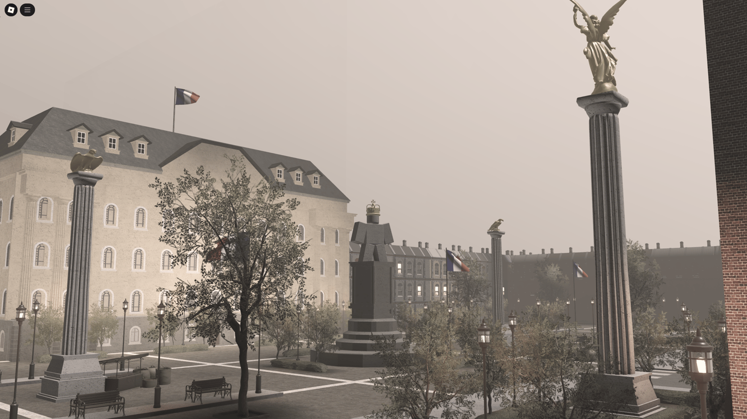WW2 Paris Roblox Map – Pre-Occupation Landmarks