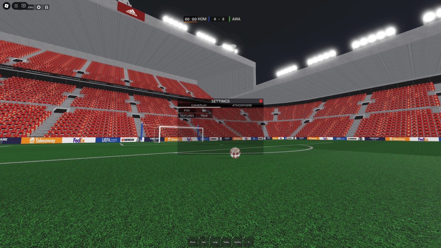 Old Trafford Stadium – Scripted Soccer Roblox Arena