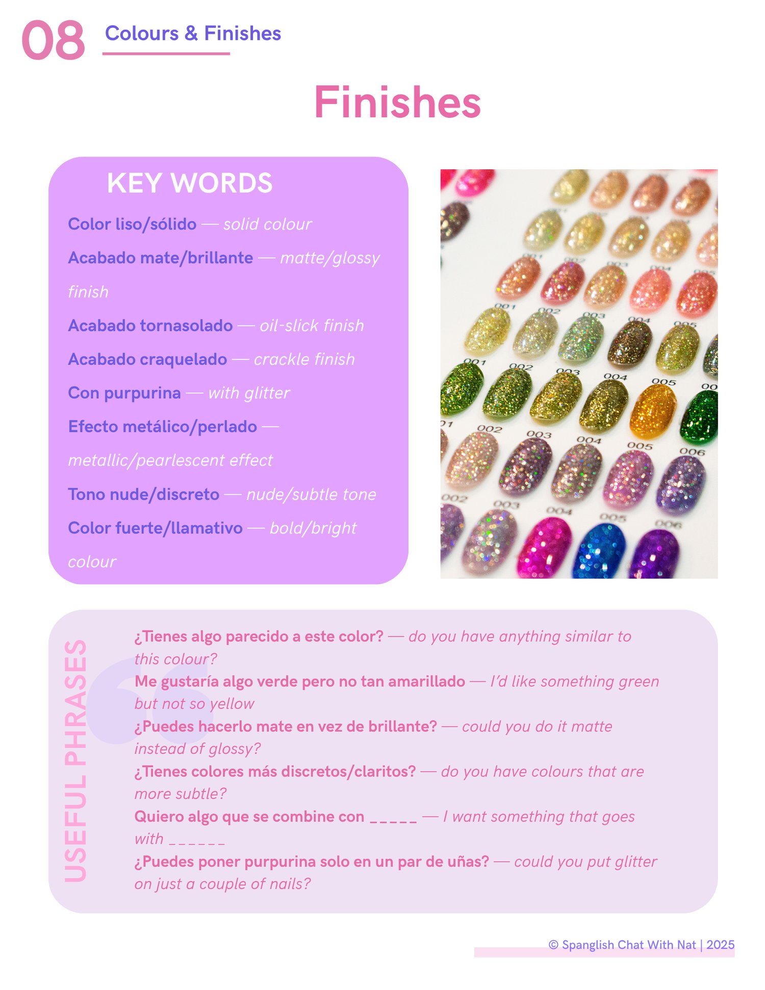 THE ULTIMATE SPANISH NAIL SALON SURVIVAL GUIDE — Everything You Need to ...