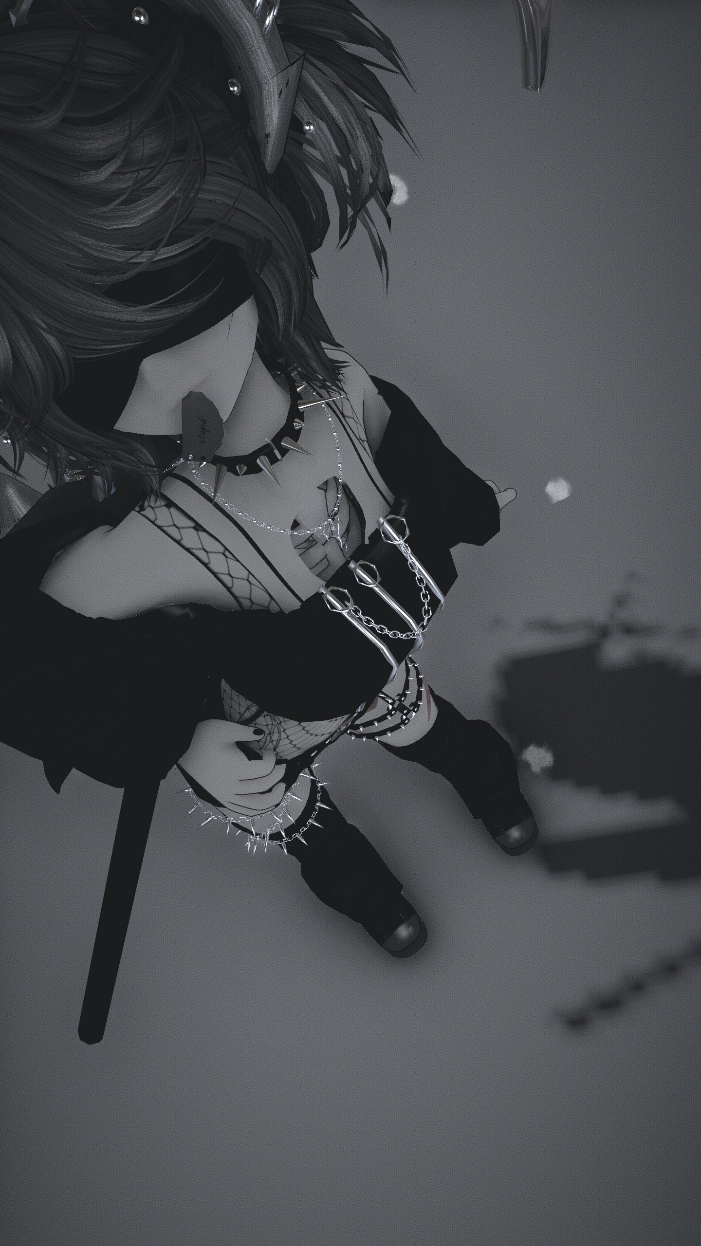 Fangz || SFW || (PC Quest Green Opti FT) || Genderfluid || VRChat Avatar ♱