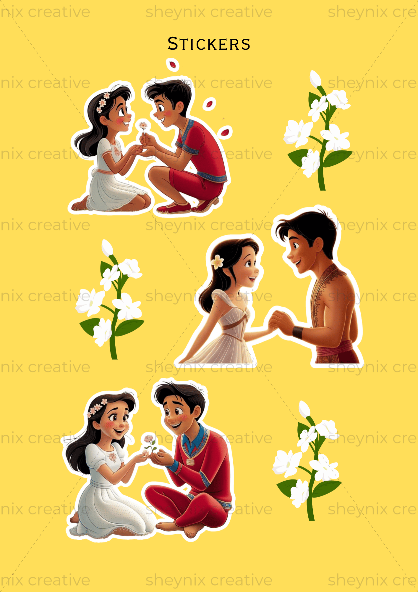 ANG ALAMAT NG SAMPAGUITA (TAGALOG VERSION) Printable Childrens book ...