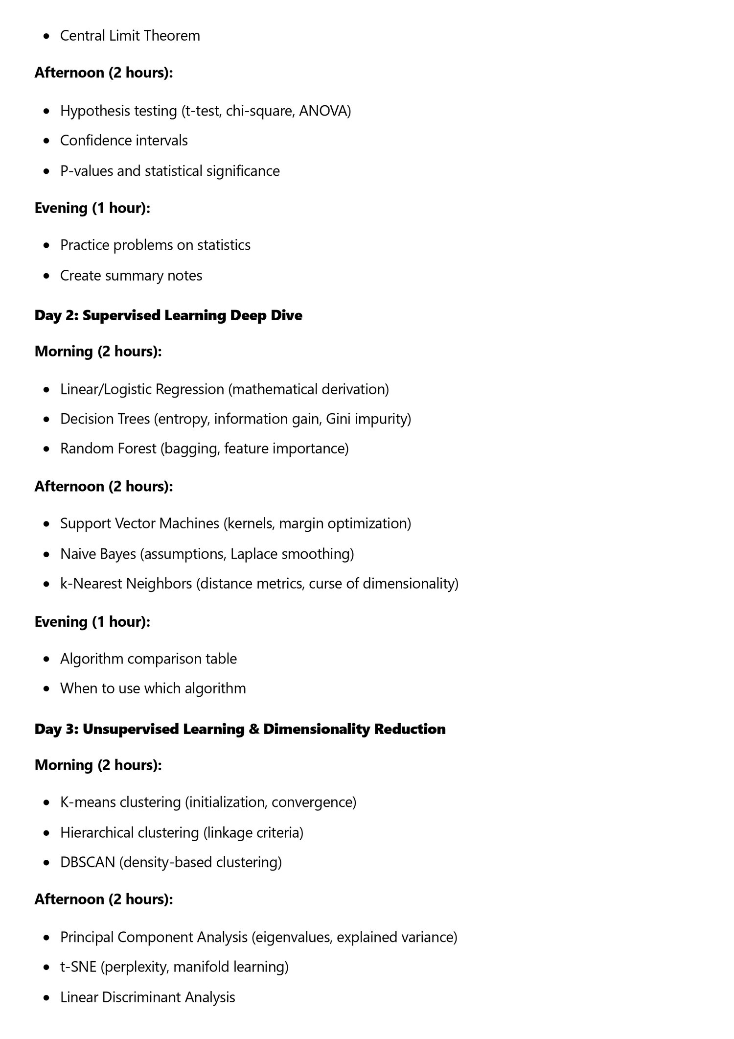 30-Day ML Interview Prep Roadmap for 2026