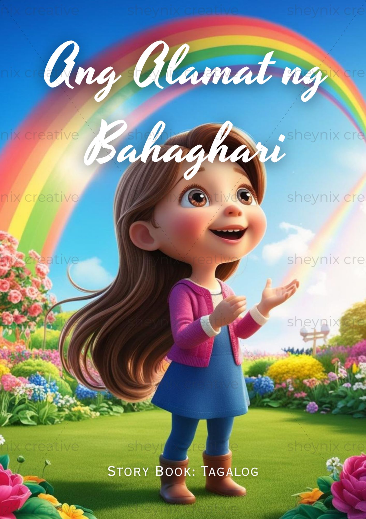 FREE: ANG ALAMAT NG BAHAGHARI (TAGALOG VERSION) Printable Childrens ...