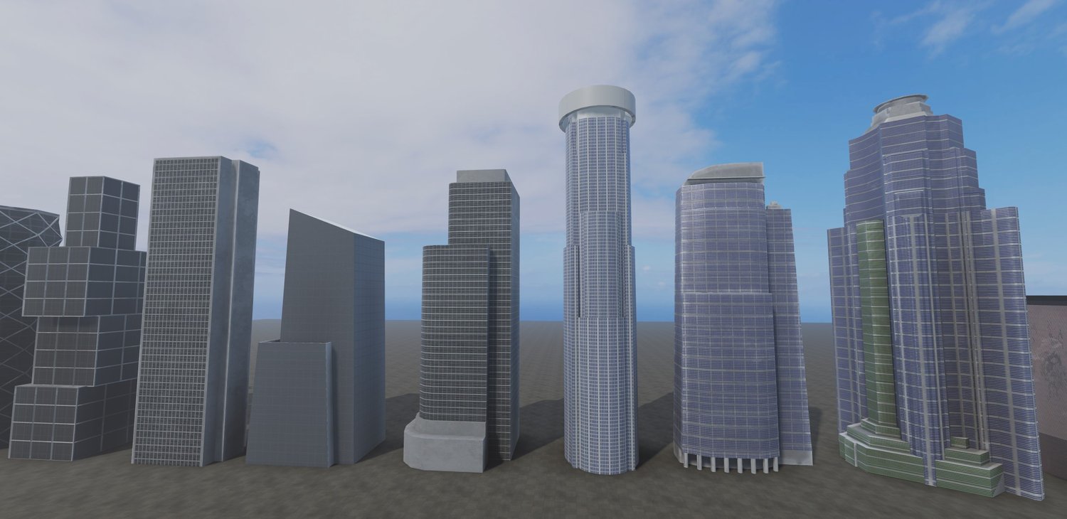 [EXCLUSIVE] Realistic Roblox City Buildings Assets Pack
