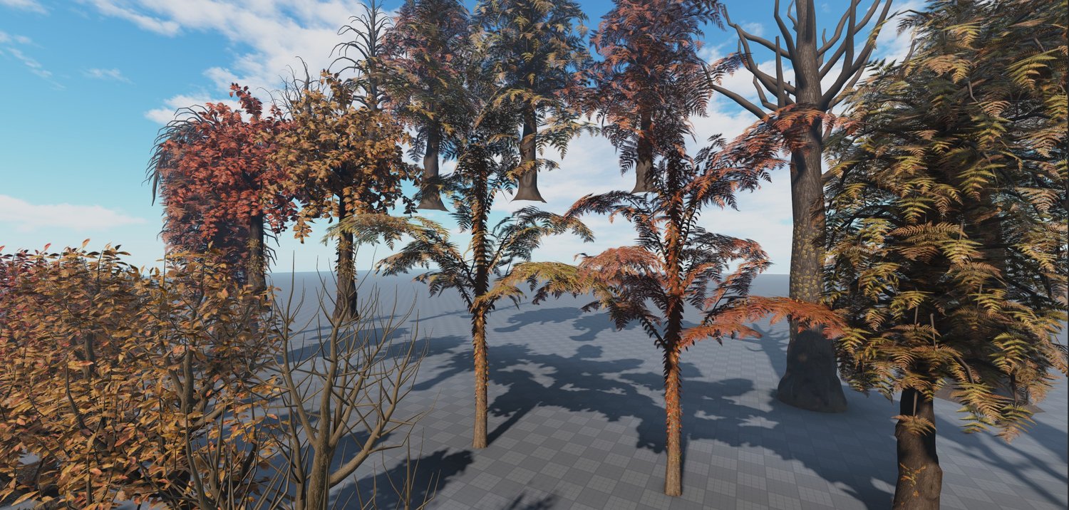 [Custom] Realistic Autumn Forest Roblox Nature Asset Pack