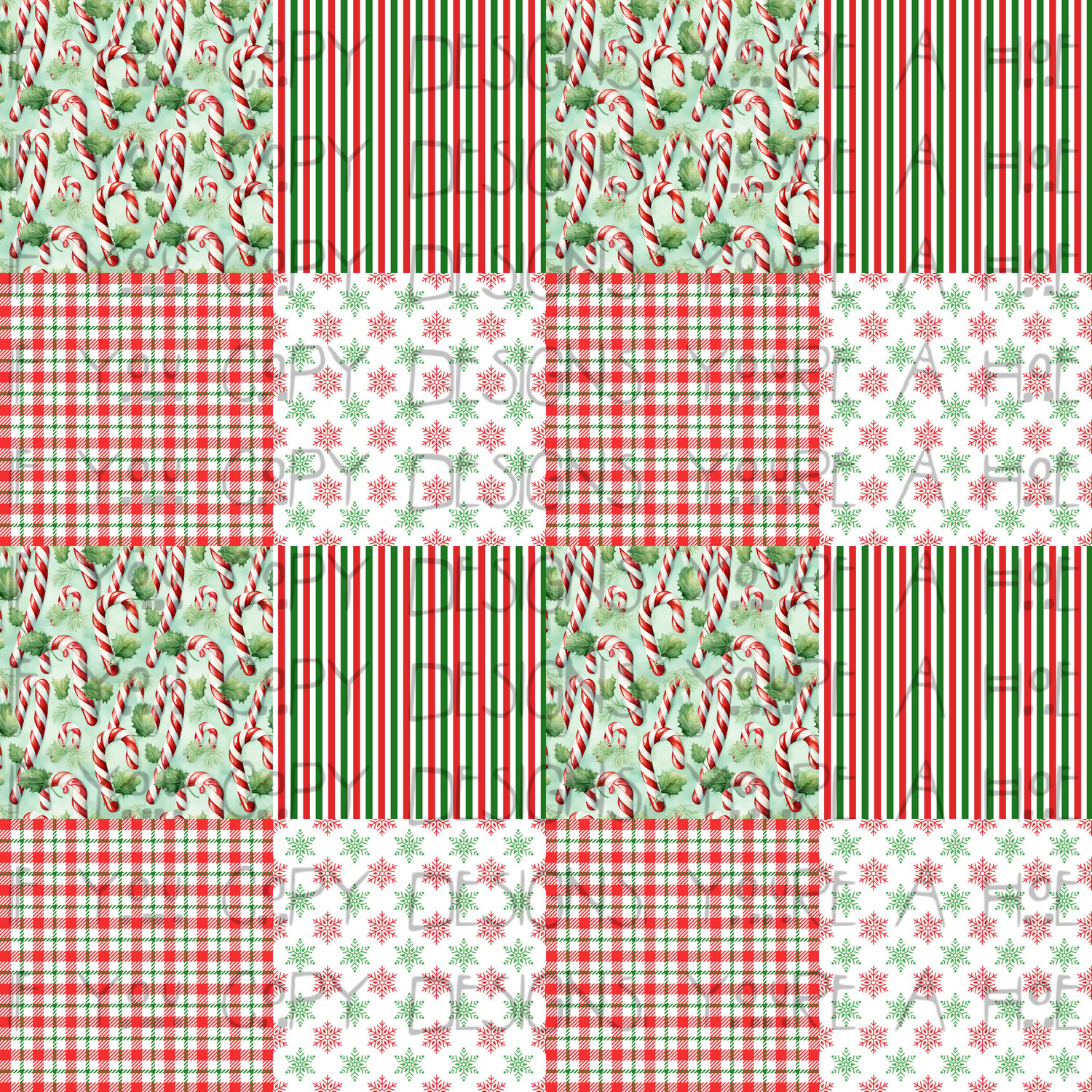 Christmas Checks Seamless - Payhip