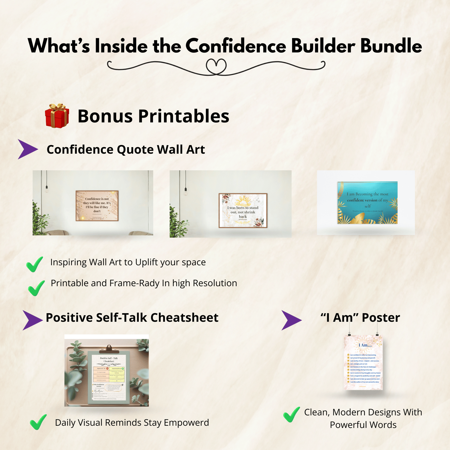 Confidence Builder Bundle – Self-Esteem Journal, Worksheets ...