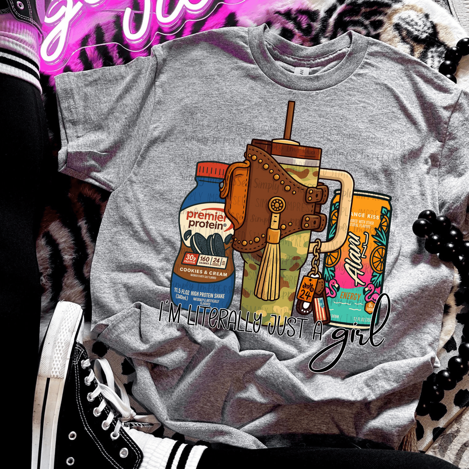 I'm Literally Just A Girl PNG - Payhip