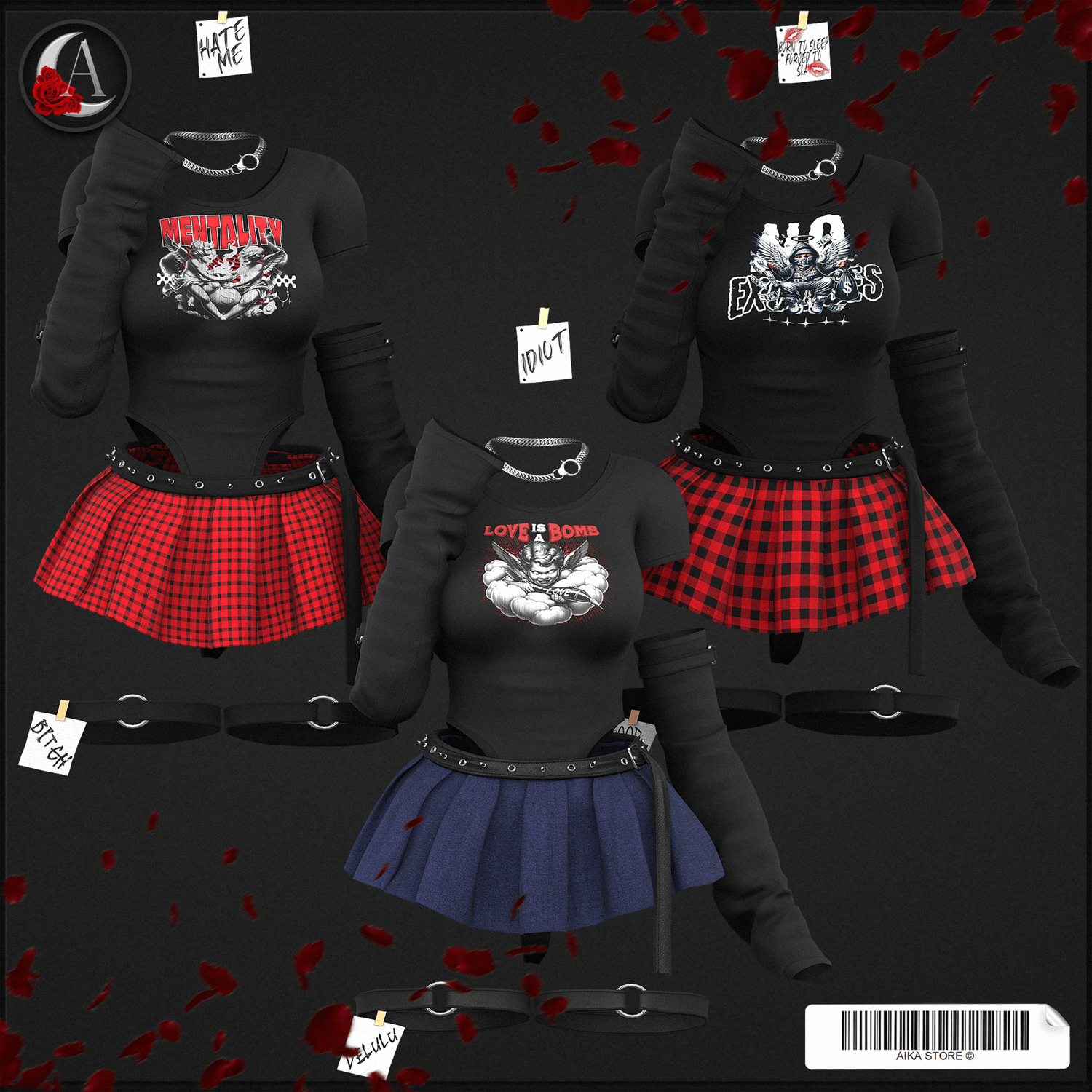 EDGY OUTFIT SET